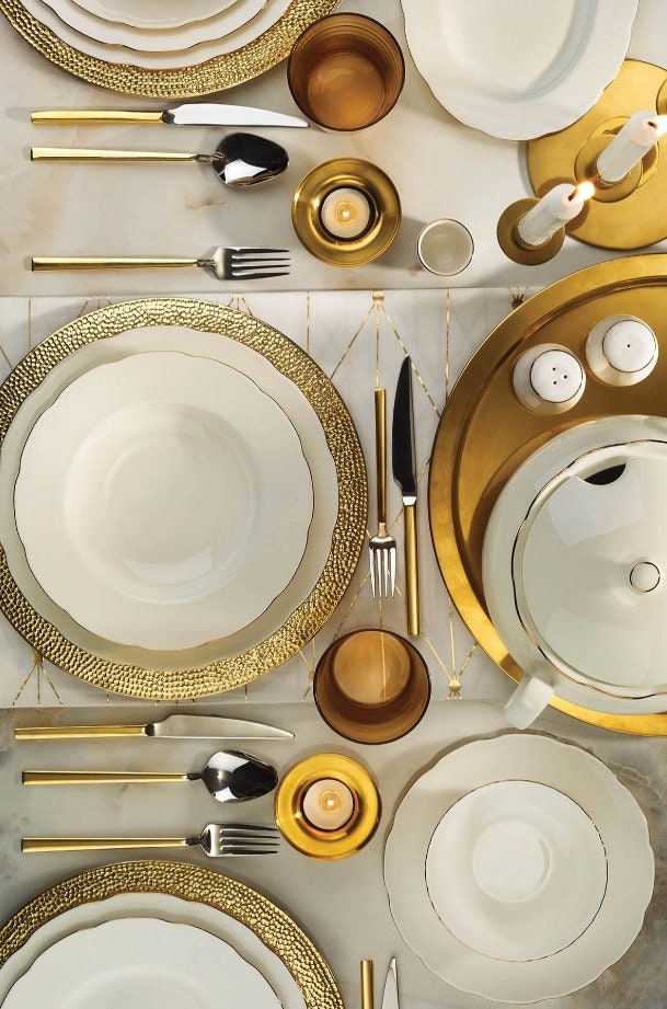 Premium Quality, Stylish and Elegant, 80 Piece Plate and Dinnerware Set ...