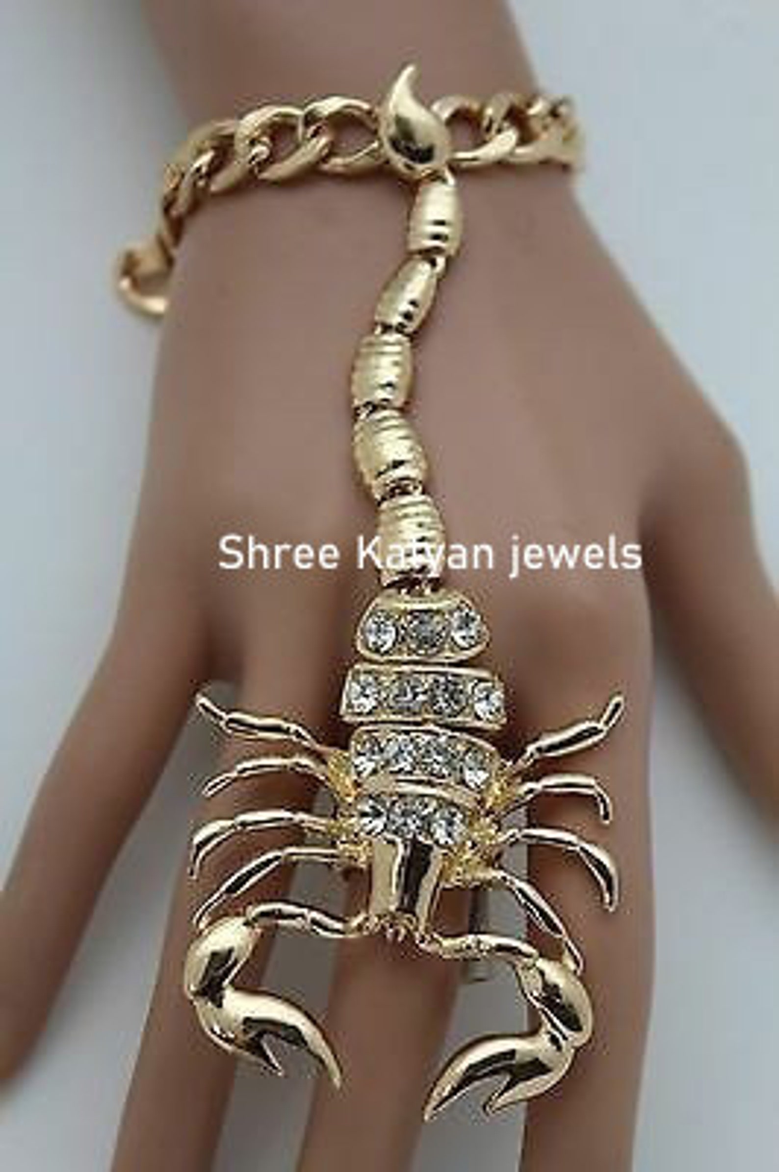 Scorpion Bracelet Scorpion Ring Moissanite Diamond Scorpion Ring ...