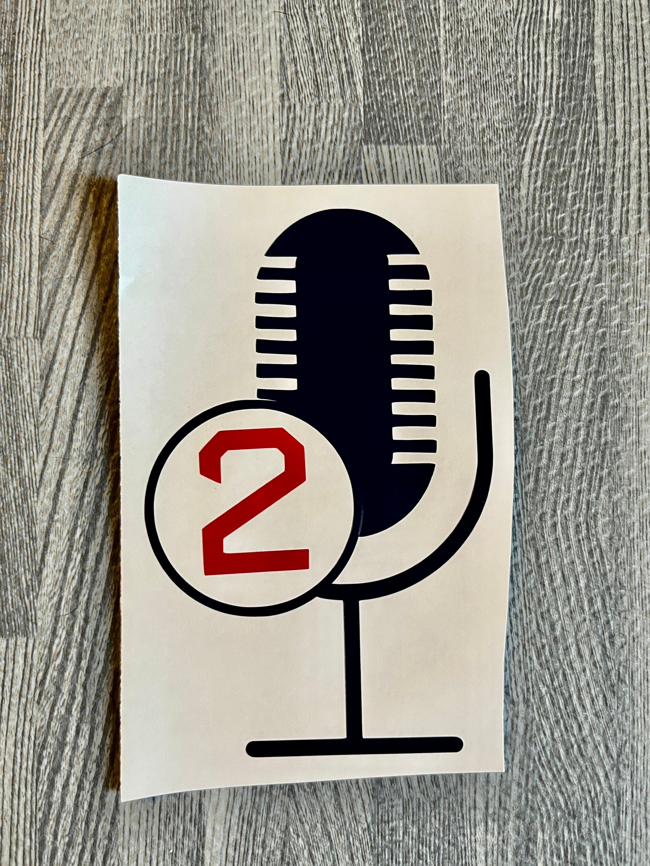 Jerry “remdawg” Remy Microphone Window Sticker - Etsy