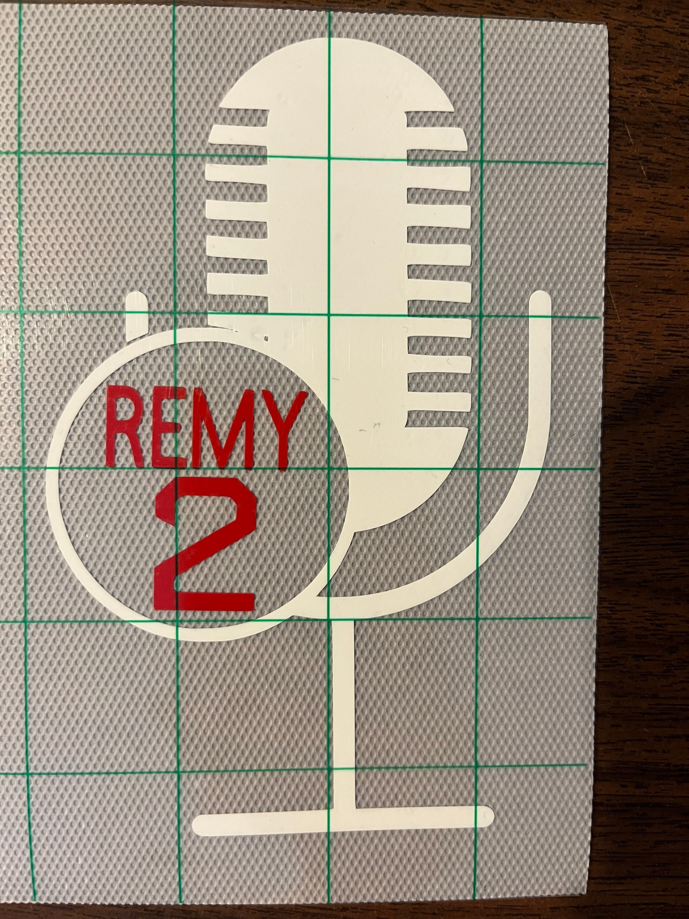 Jerry “remdawg” Remy Microphone Window Sticker - Etsy