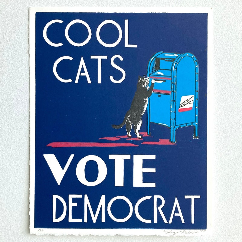 Vintage Democrat Posters - Etsy