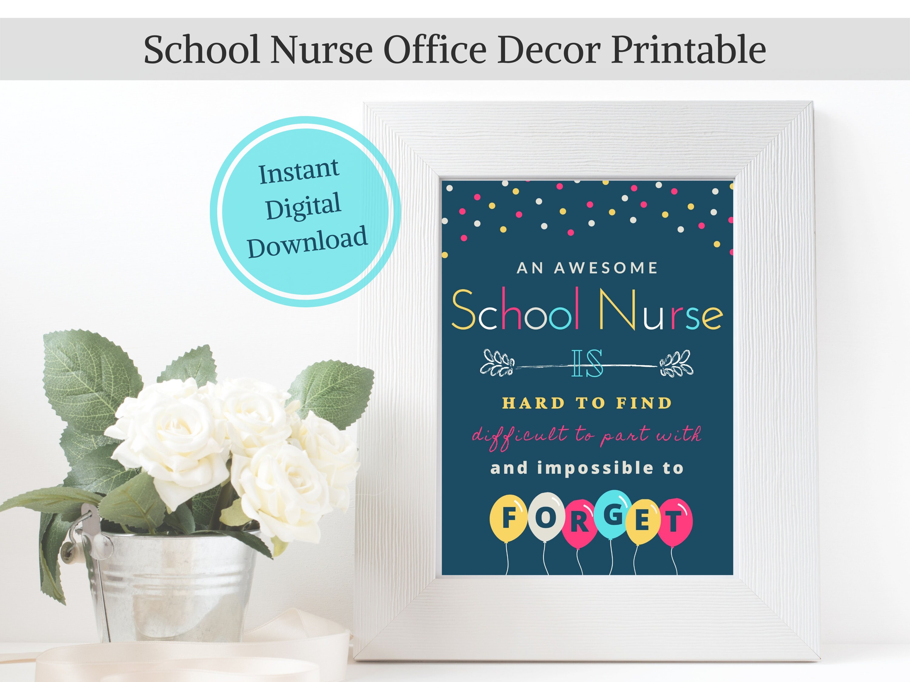 School Nurse Office Decor / School Nurse Appreciation Gift / School ...