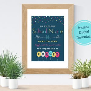 School Nurse Office Decor / School Nurse Appreciation Gift / School ...