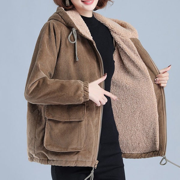 Corduroy Coat - Etsy
