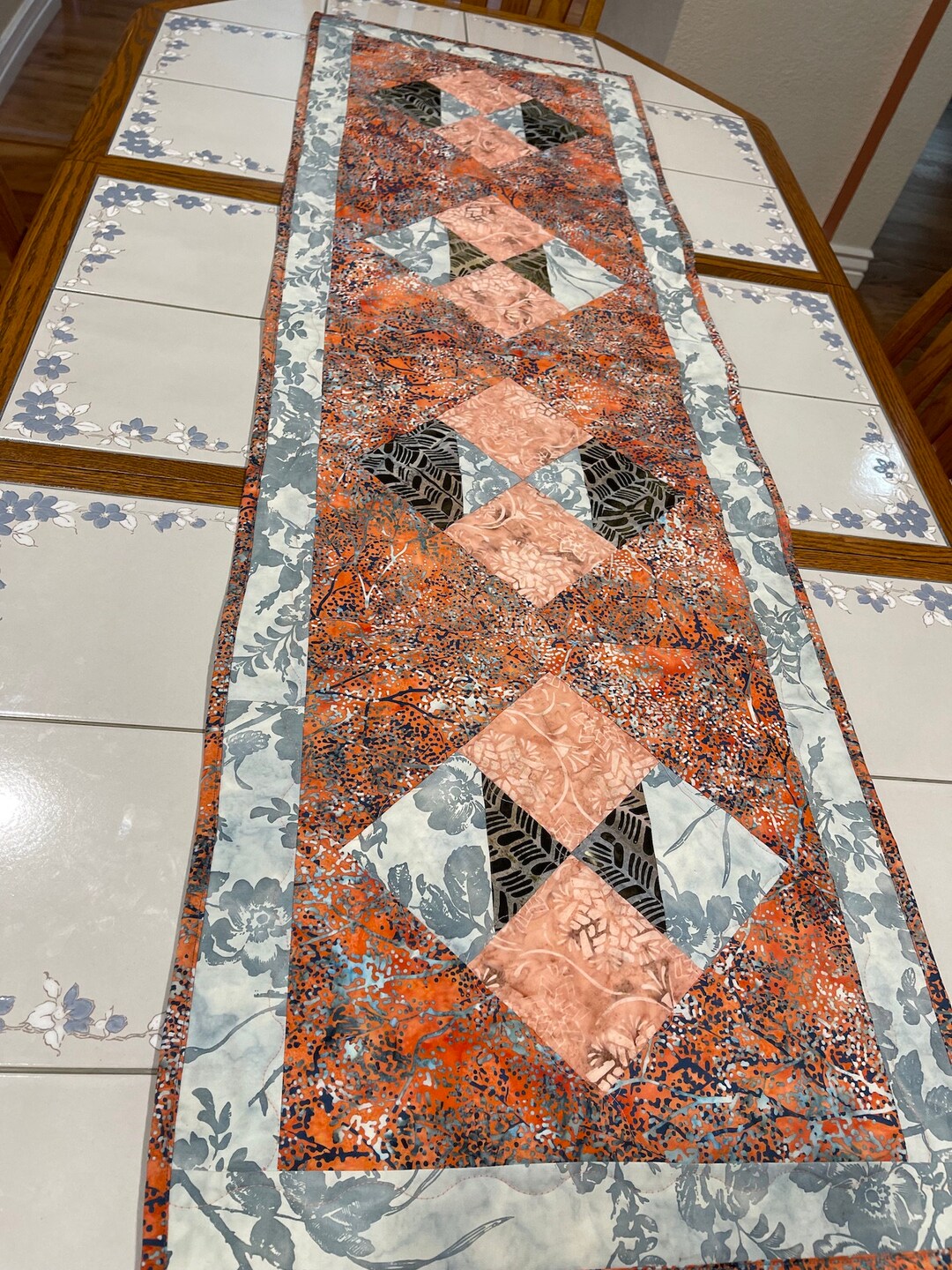 Batik Table Runner - Etsy