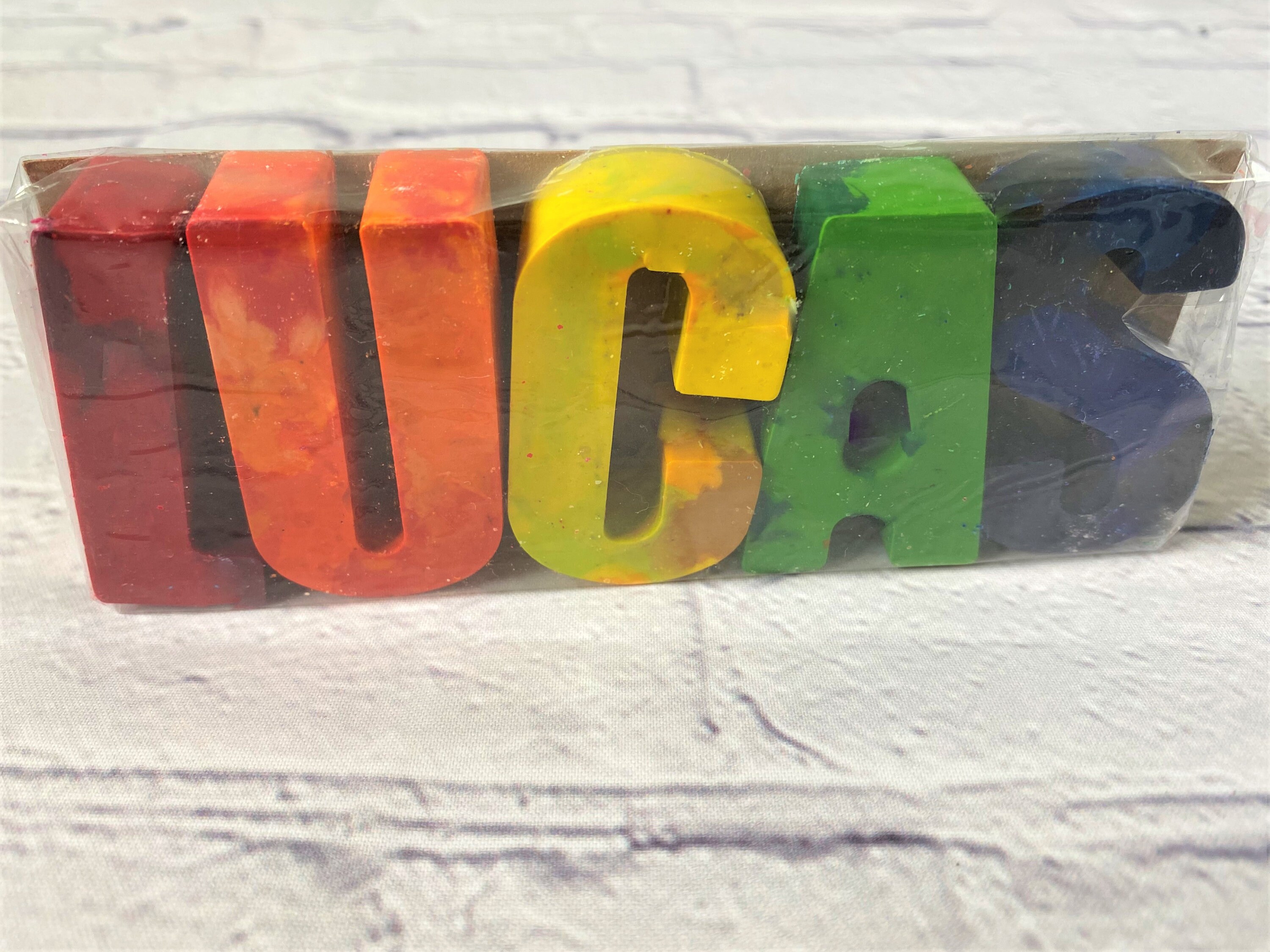 Personalized Crayon Letter Name Custom Name in Crayons | Etsy