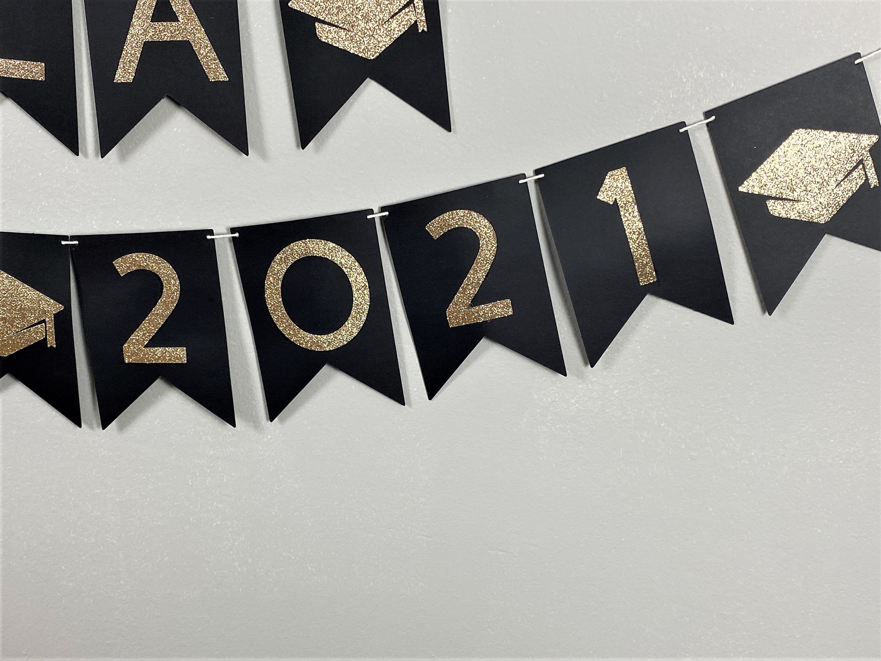 Personalized graduation banner custom congratulations banner | Etsy