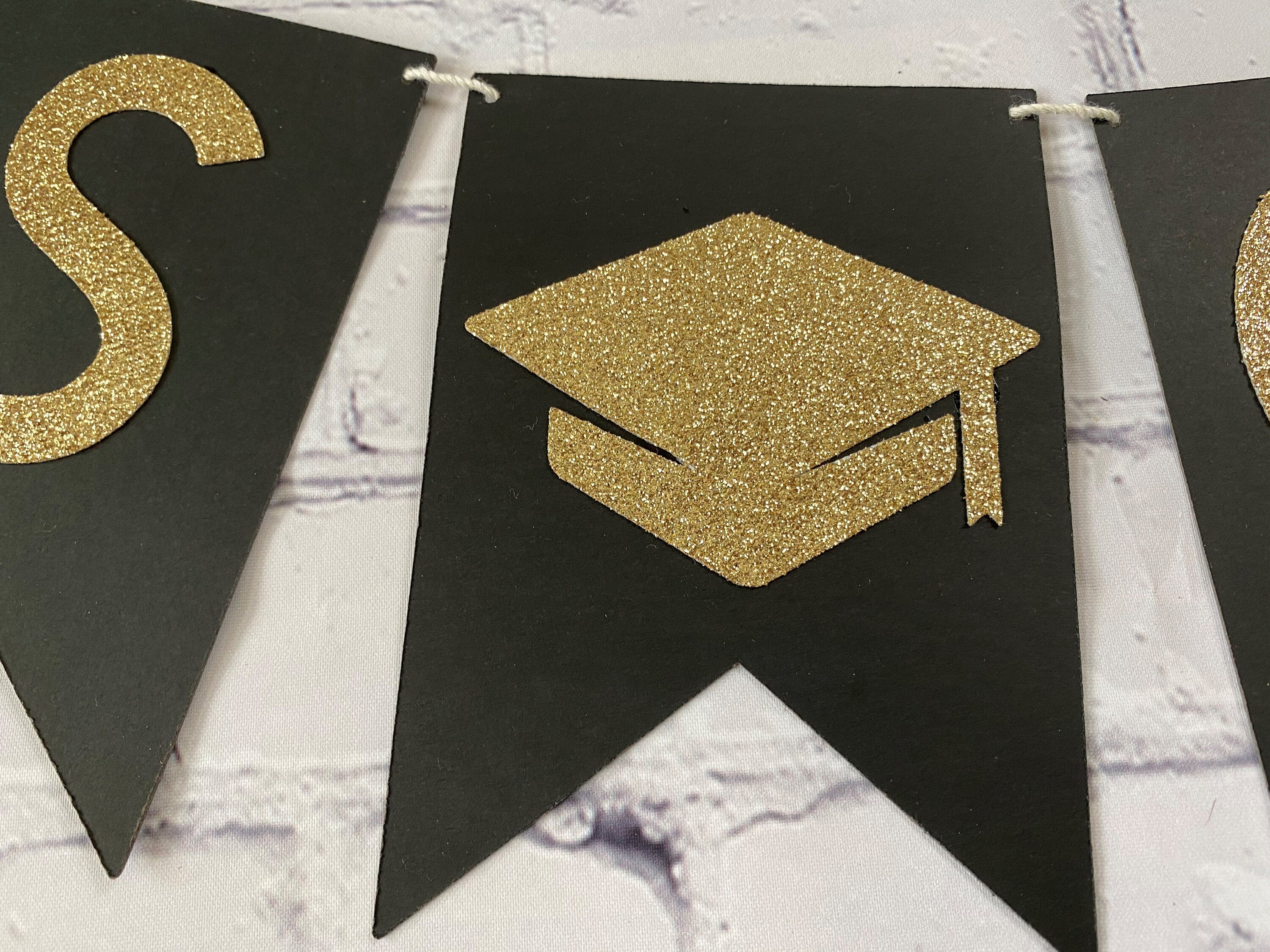 Personalized graduation banner custom congratulations banner | Etsy