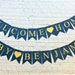 Navy Gold Glitter Custom Welcome Home Banner - Etsy
