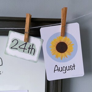 Printable Dates Cards Educational Learning Resources - Etsy