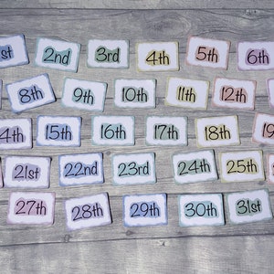 Printable Dates Cards Educational Learning Resources - Etsy