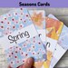 Printable Seasons Flashcards Educational Learning Resources, Teaching ...