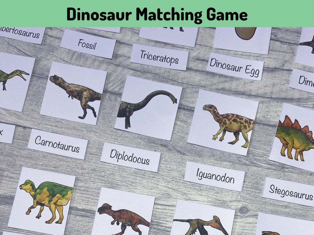 Printable Dinosaur Counters Activity Game, Preschool Dino Busy Book, Educational Resources ...