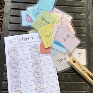 Printable Adjective Cards X24, Teaching Learning Resources, Early Years ...
