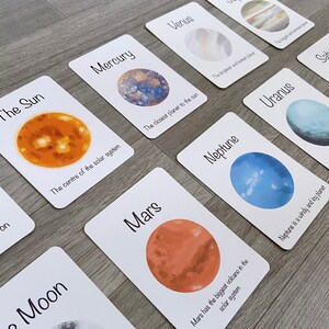 Planet Flashcards, STEM Teaching Learning Resources, Homeschool ...