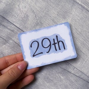 Printable Dates Cards Educational Learning Resources - Etsy