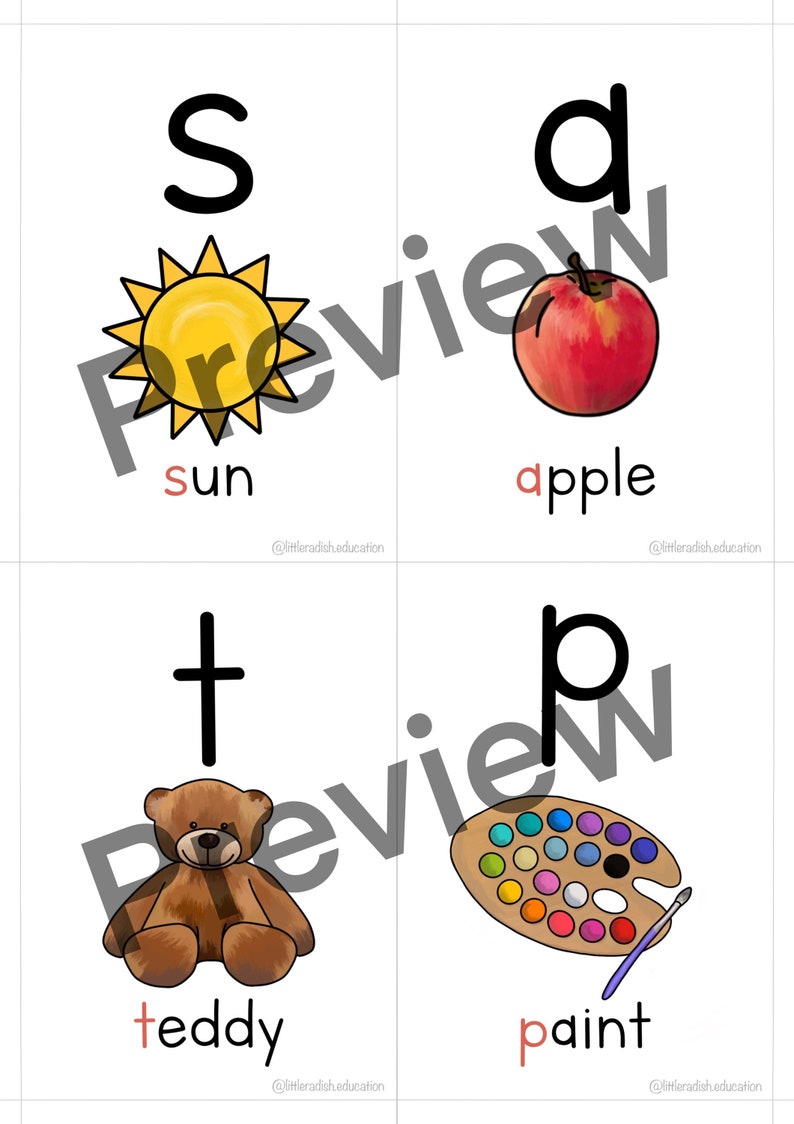 Printable Phonic Phase 2 Flashcards Phonics Sound Mat - Etsy