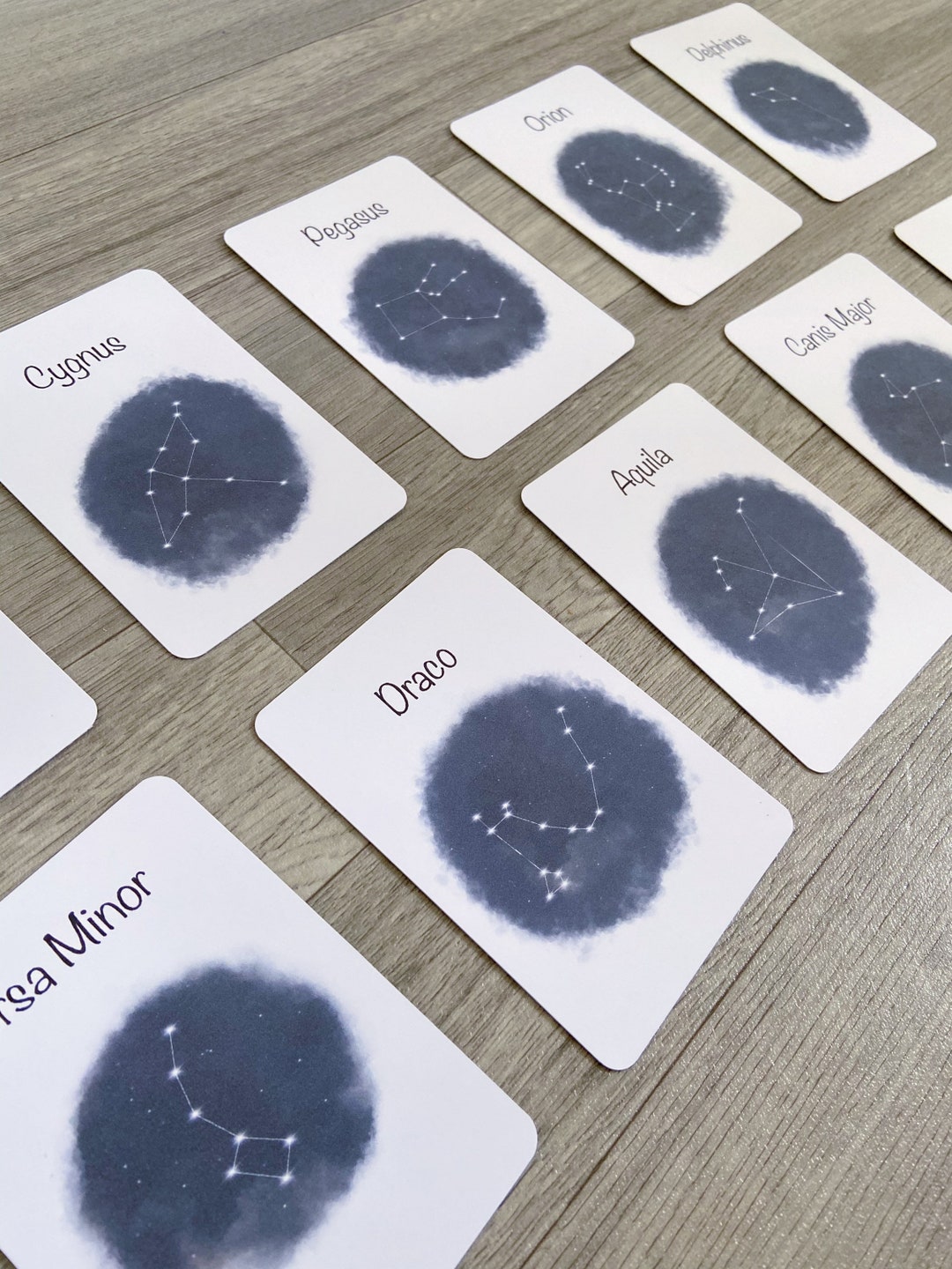 Printable Constellations Flashcards Teaching Learning - Etsy Canada