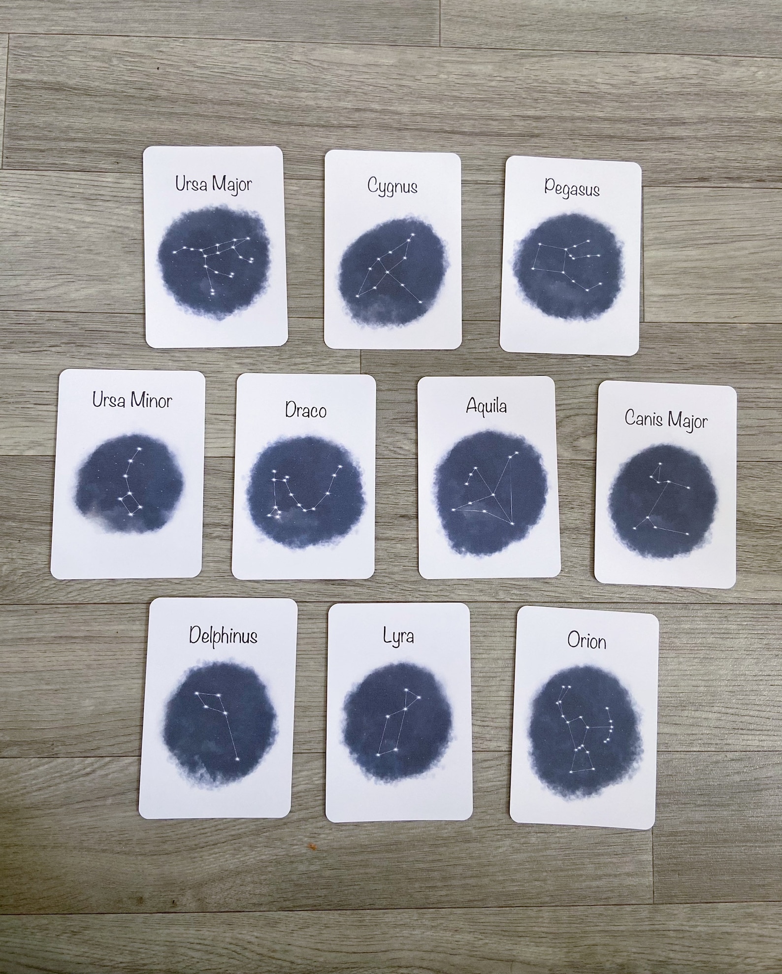 Printable Constellations Flashcards Teaching Learning - Etsy Canada