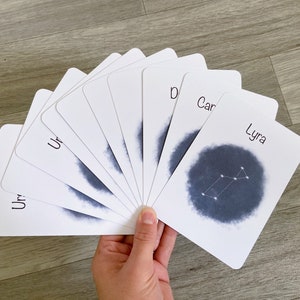 Printable Constellations Flashcards Teaching Learning - Etsy Canada