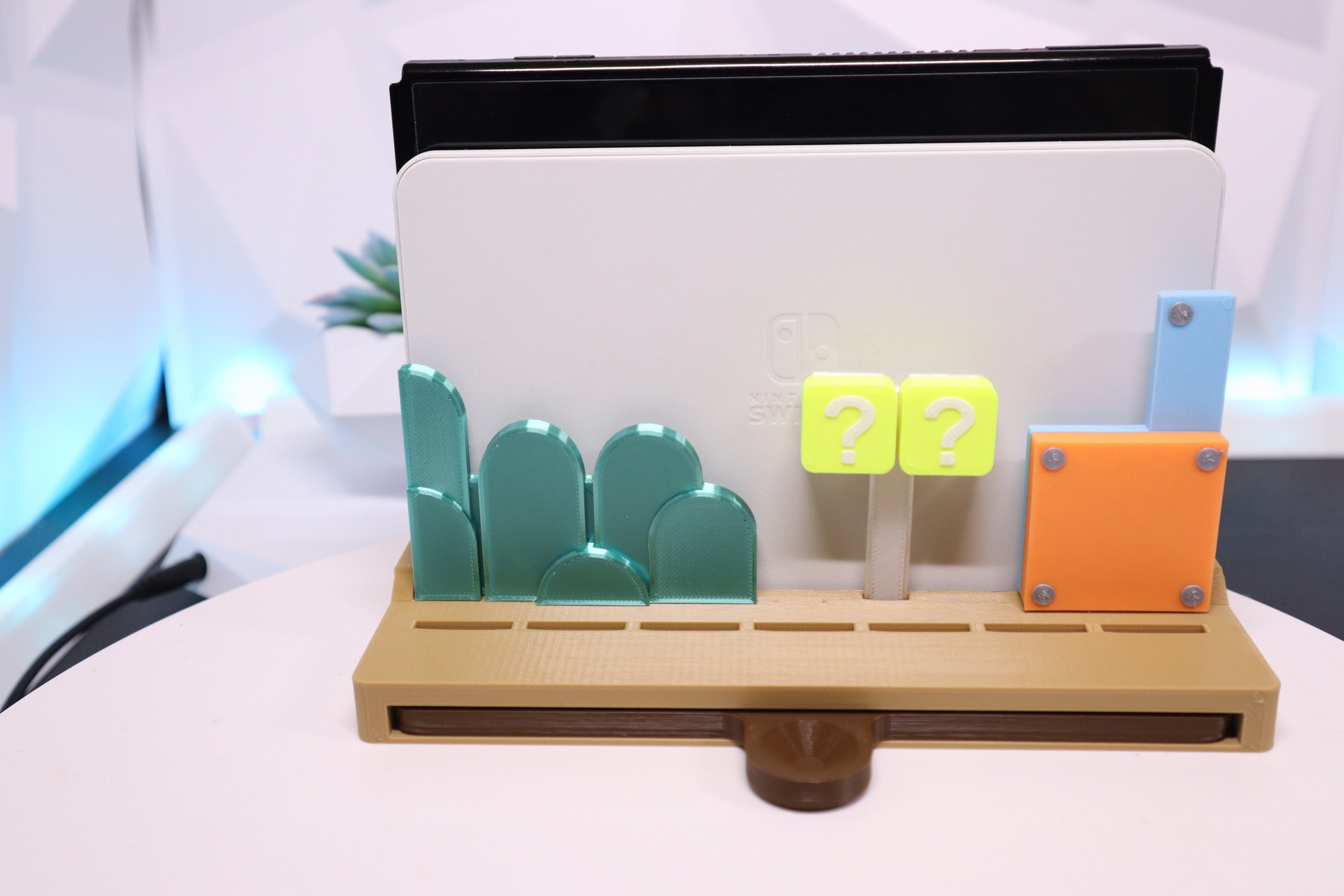 Nintendo Switch Game Holder Super Mario Dock Stand Fan Art - Etsy