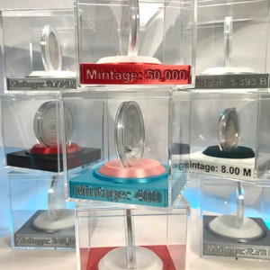 1oz Silver Coin Display - Etsy