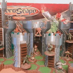 Heroscape Terrain - Castle Tower [custom] - Etsy