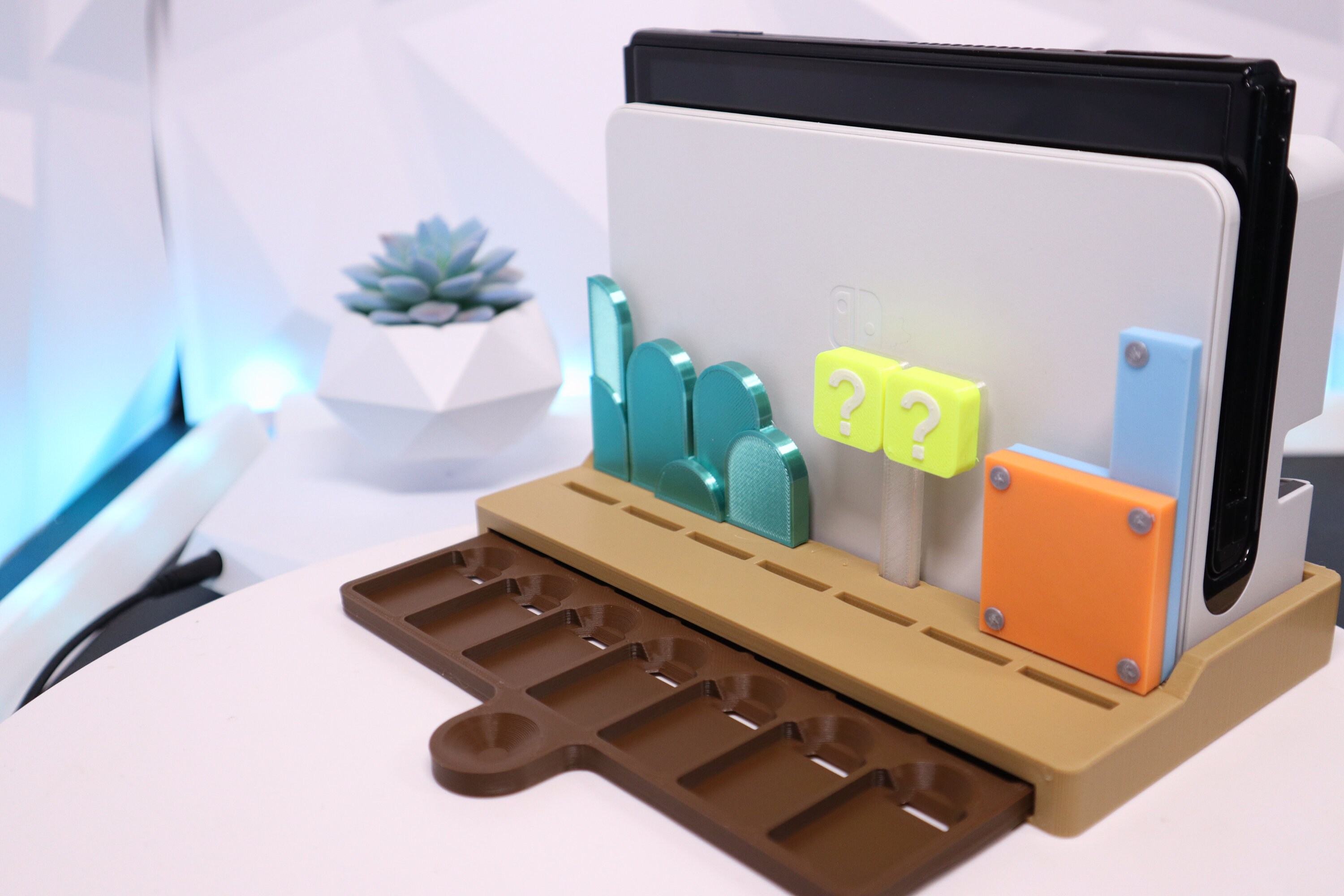 Nintendo Switch Game Holder Super Mario Dock Stand Fan Art - Etsy