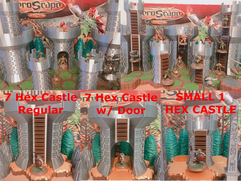 Heroscape Terrain - Castle Tower [custom] - Etsy