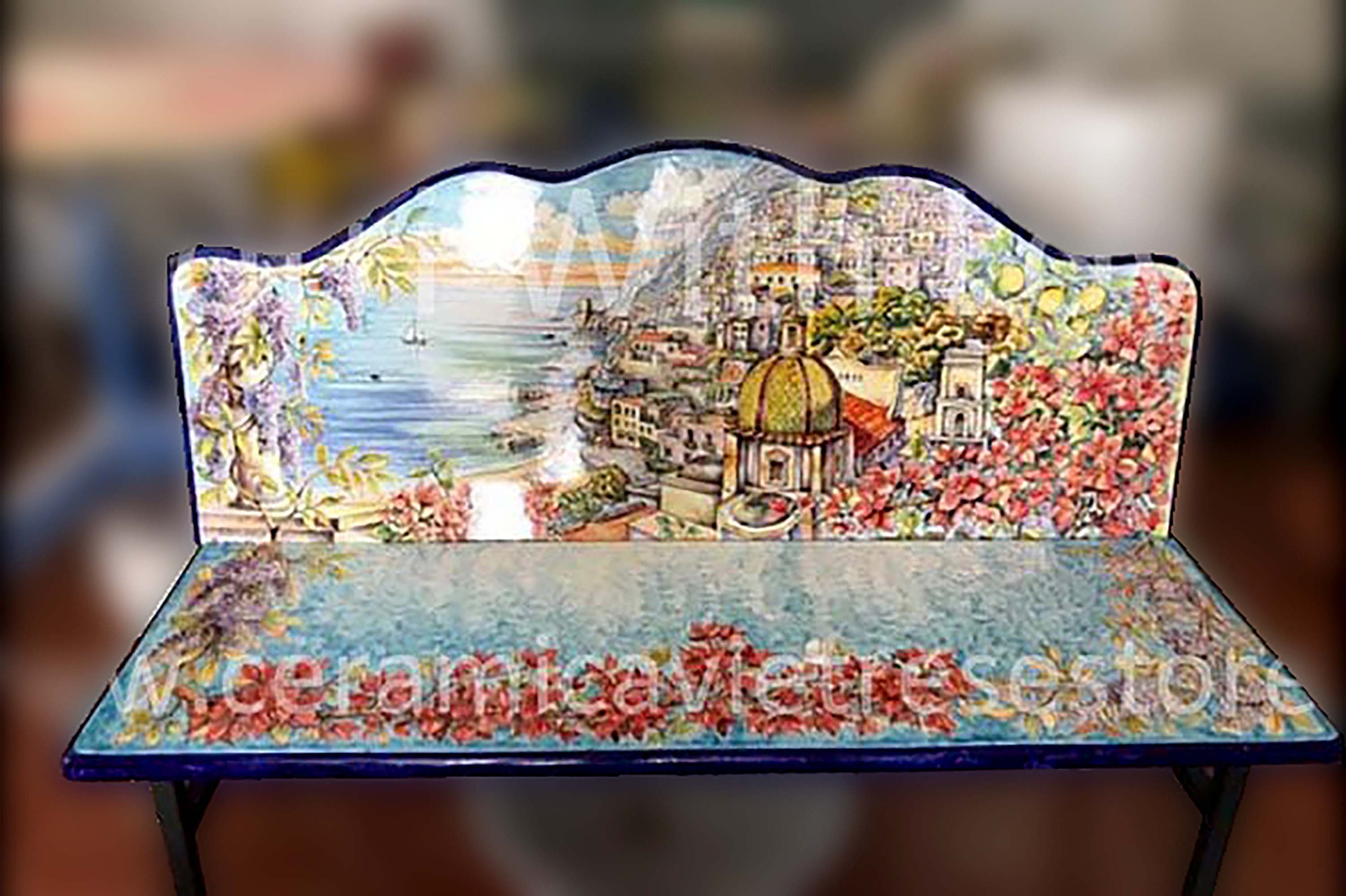 Positano Amalficoast Tables and Benches Panorama Line Lava Stone ...