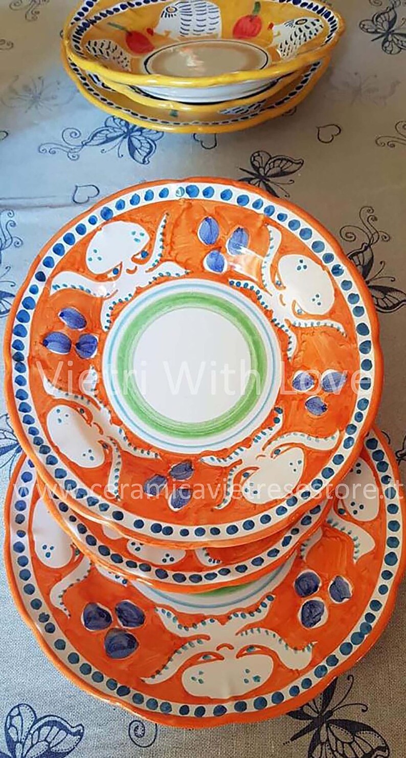 Positano Amalficoast Dishes Handmade Made in Italy Vietri - Etsy