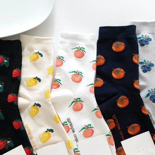 Happy Froggy Embroidered Socks Phrog Froggie Kawaii Cute Frog | Etsy UK