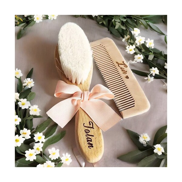 Comb and Brush Set - Etsy