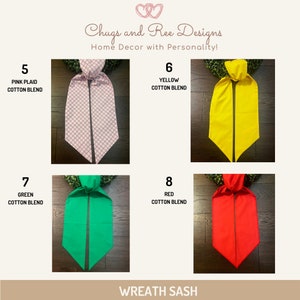 Wreath Sash | Patriotic Sash | Custom Wreath Sash | Personalized Wreath ...