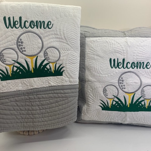 Golf Pillow - Etsy
