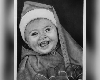 Custom Keepsake Drawing From Photo - Etsy