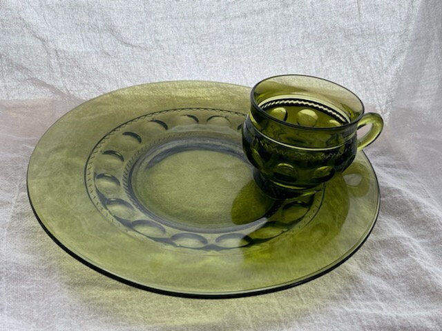 Vintage Kings Crown Snack Set - Etsy