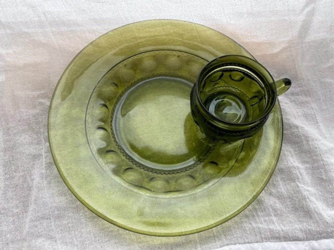 Vintage Kings Crown Snack Set - Etsy