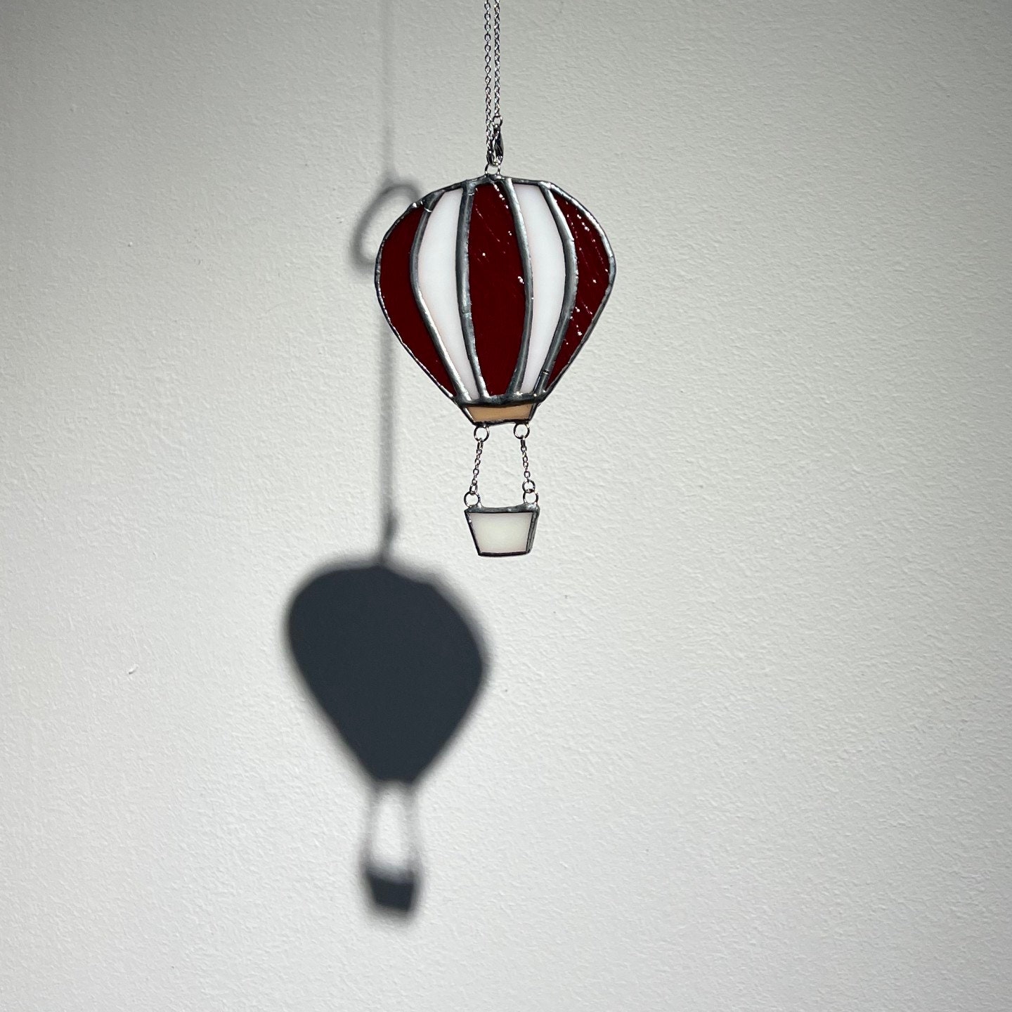 Hot Air Balloon Suncatcher Stained Glass Emotional Prop - Etsy