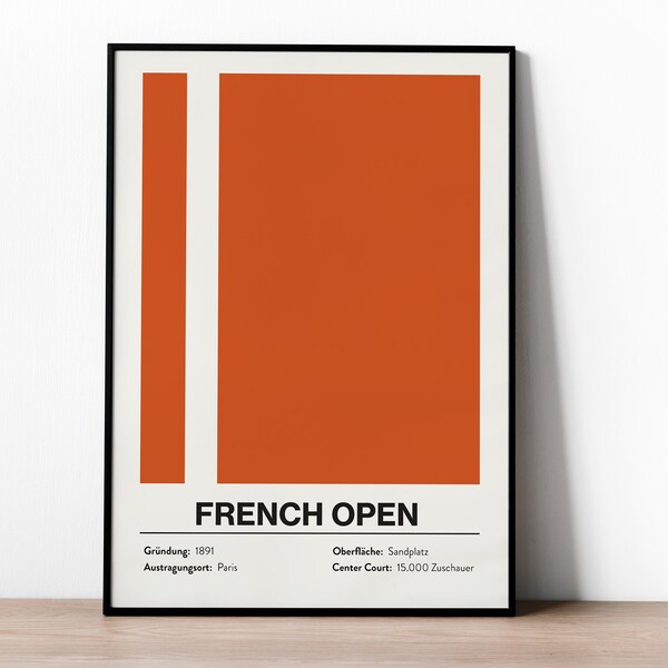 French Open - Etsy