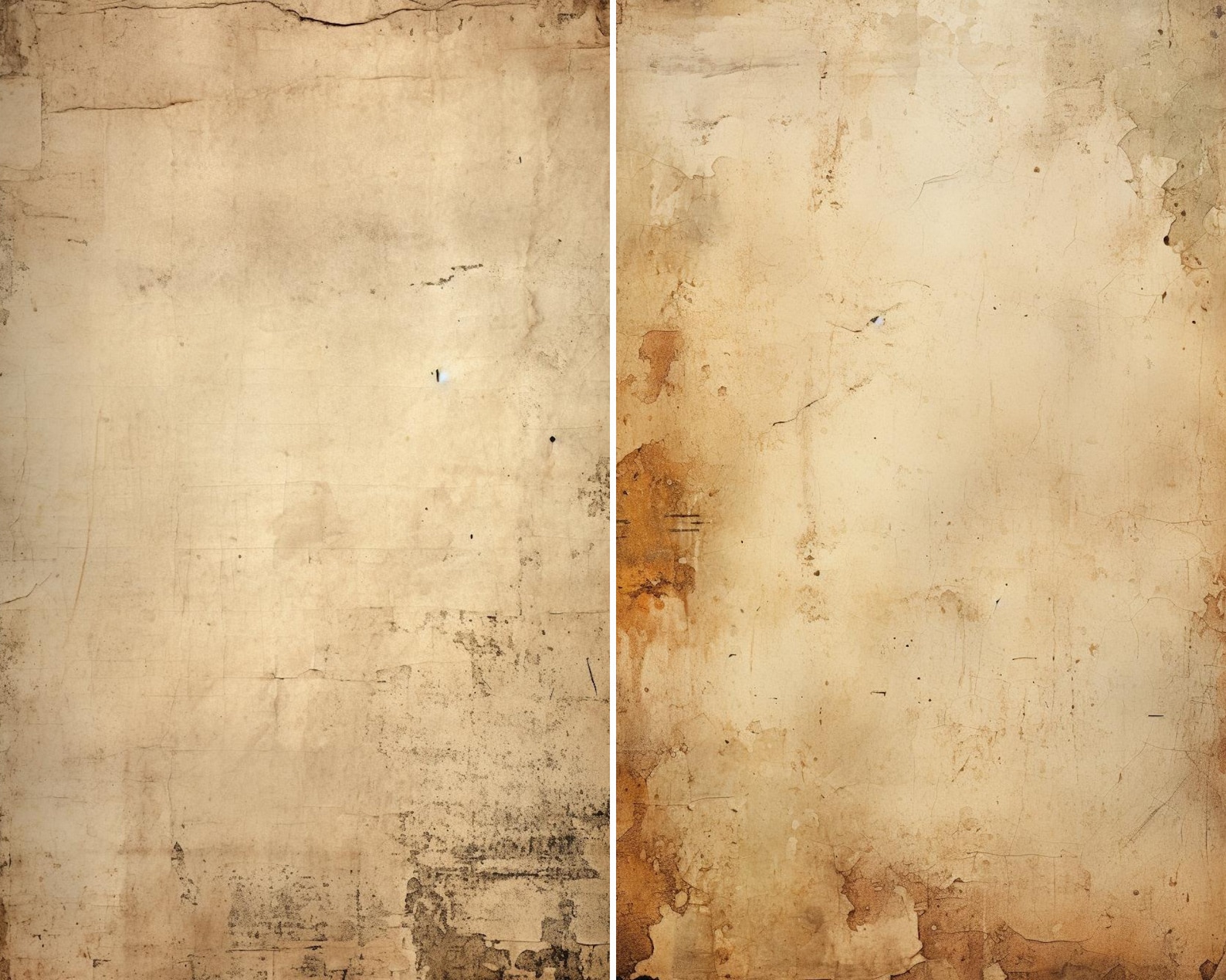 Old Distressed Paper Textures, Digital, Vintage Paper, Antique Paper ...