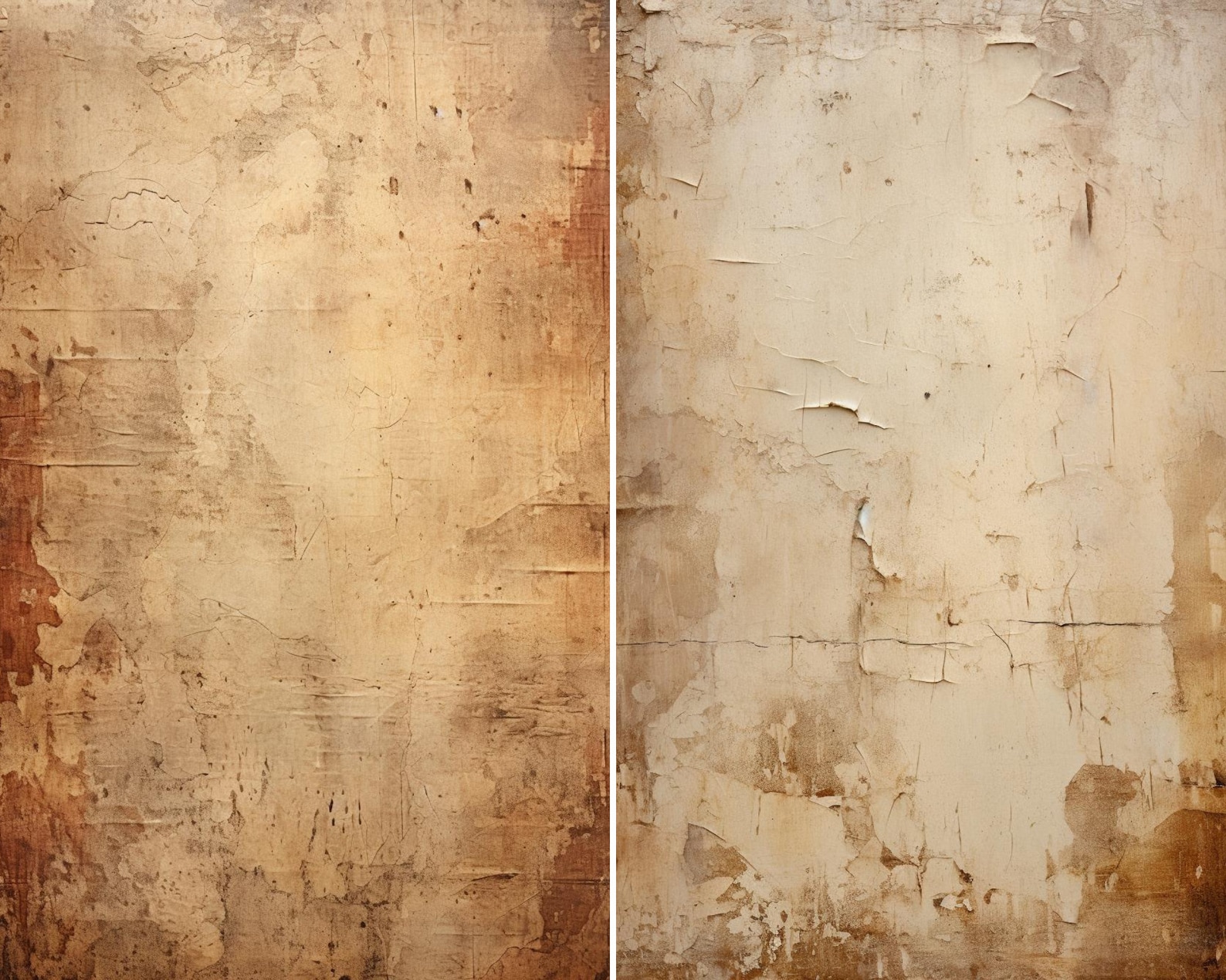 Old Distressed Paper Textures, Digital, Vintage Paper, Antique Paper ...