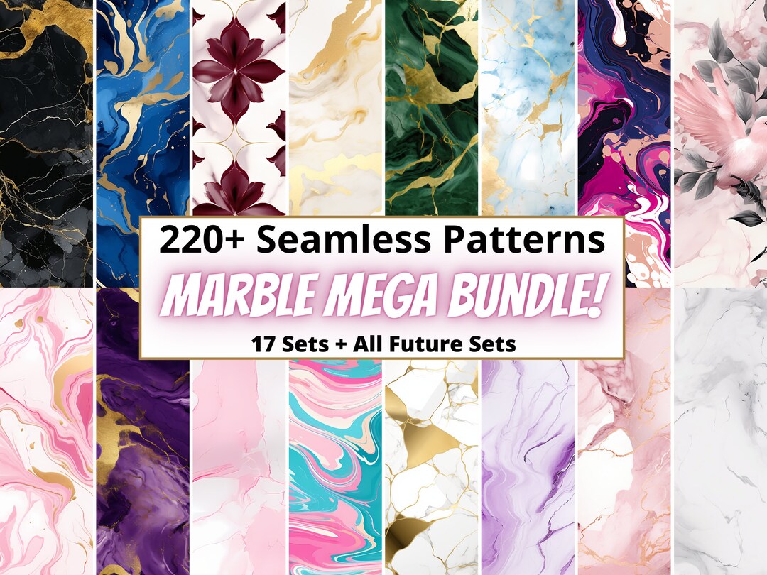 Marble Pattern Seamless Digital Paper Marble Repeating Pattern Marble ...