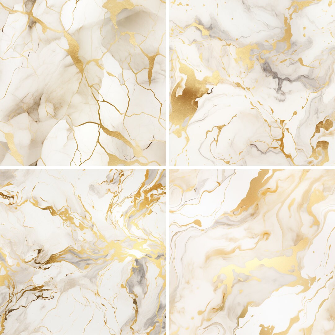 Marble Patterns Cream and Gold Marble Repeating Pattern Seamless Marble ...