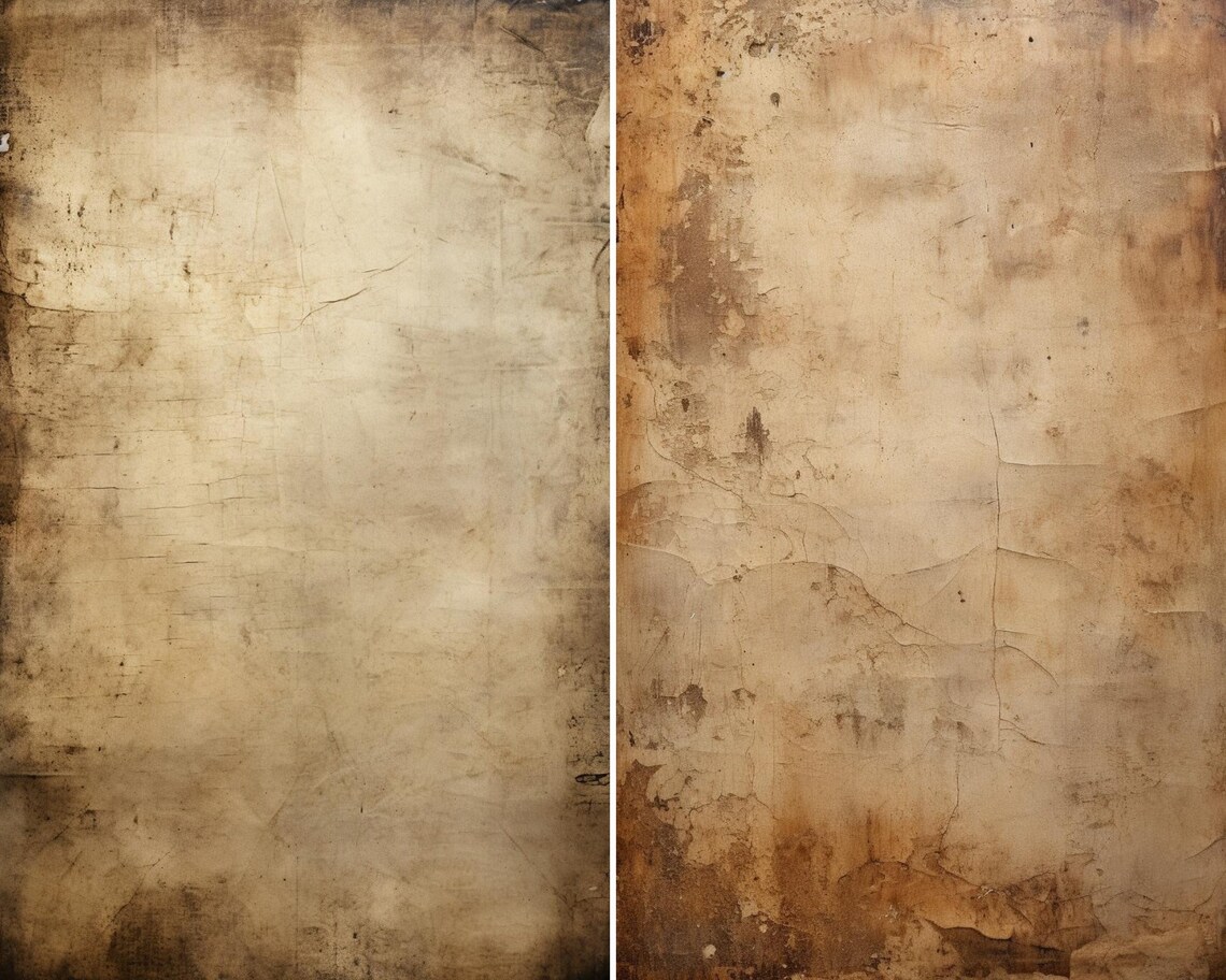 Old Distressed Paper Textures, Digital, Vintage Paper, Antique Paper ...