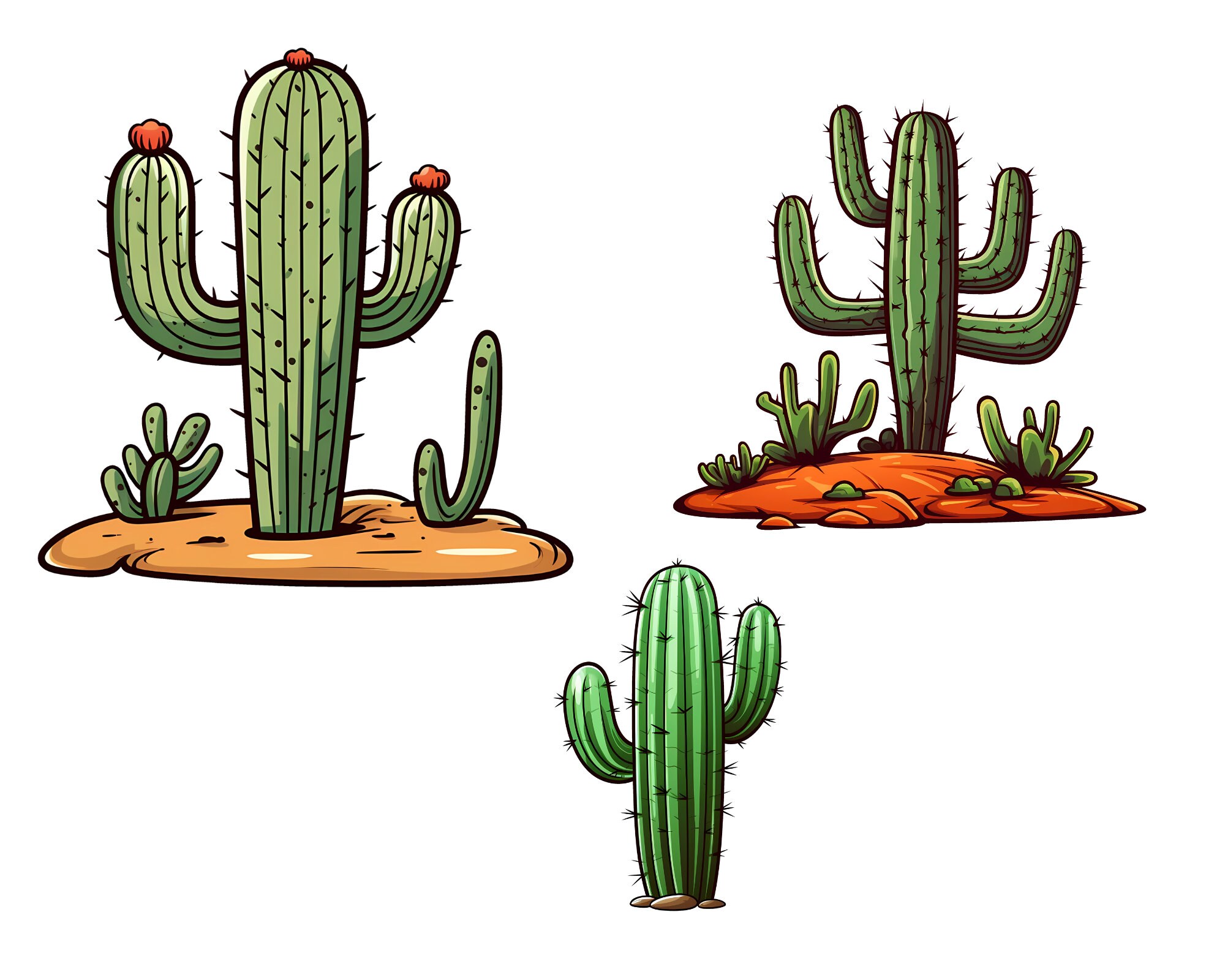 Desert Animal Clipart Cute Wild Animal PNG Sticker Kids Clipart School ...