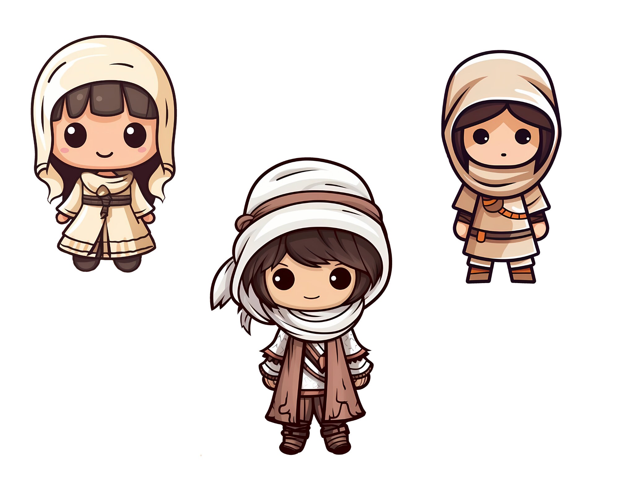 Desert Animal Clipart Cute Wild Animal PNG Sticker Kids Clipart School ...