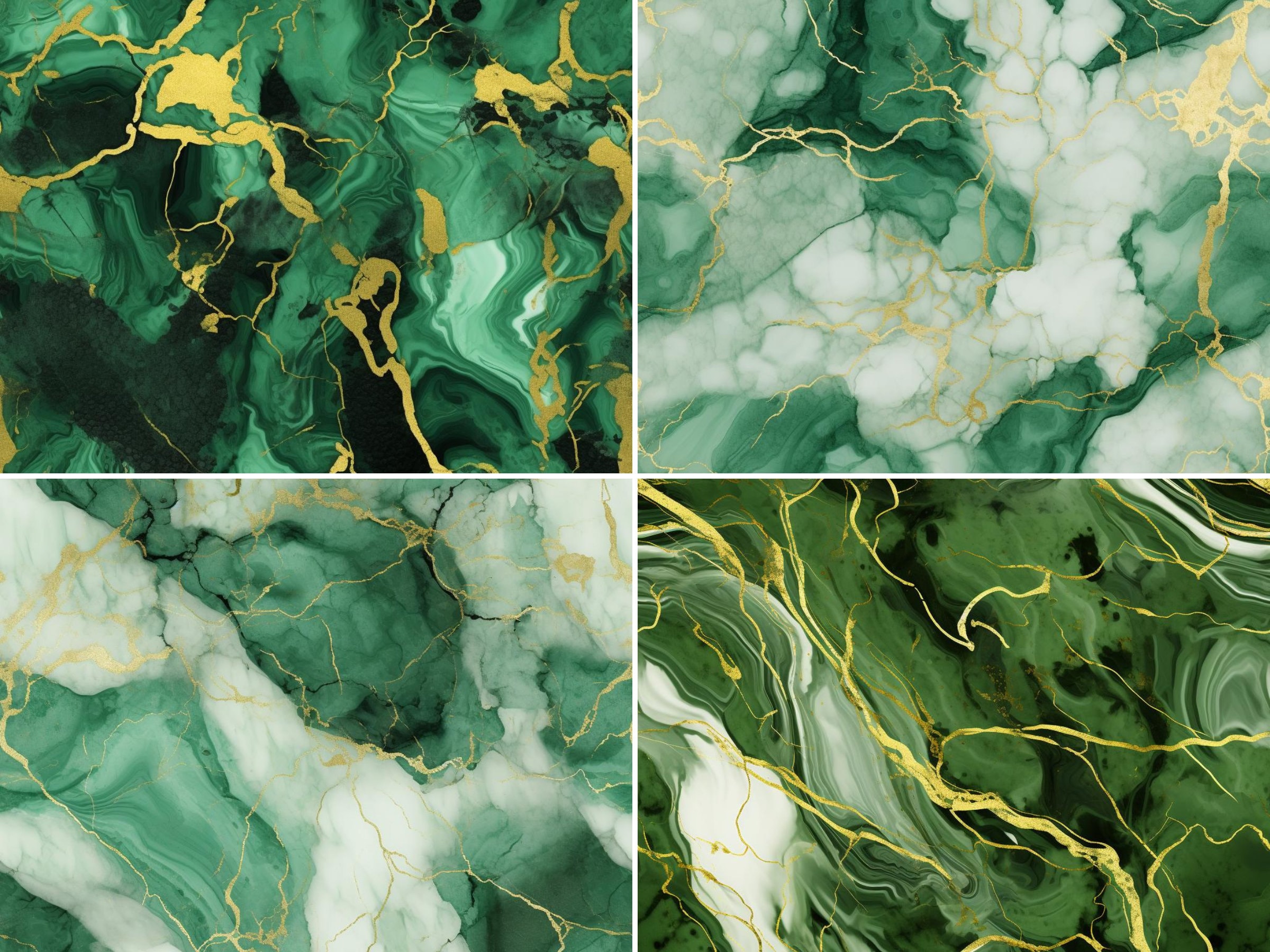 Marble Patterns Green and Gold Marble Repeating Pattern Seamless Marble ...