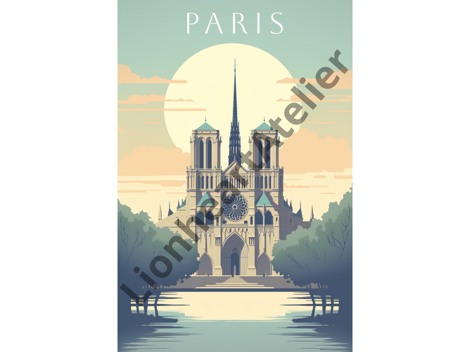 Paris Digital Posters, Set of 3, Printable Digital Art, Wall Art, Home ...