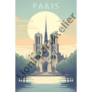 Paris Digital Posters, Set of 3, Printable Digital Art, Wall Art, Home ...